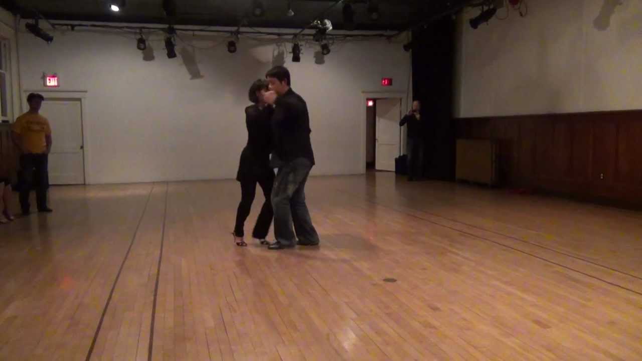Argentine Tango Dip demo in different styles - YouTube