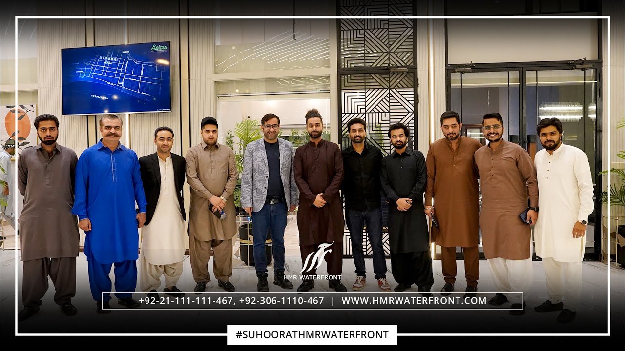 Raza Samo Visited | HMR Waterfront | DHA Phase 08 | Karachi - YouTube