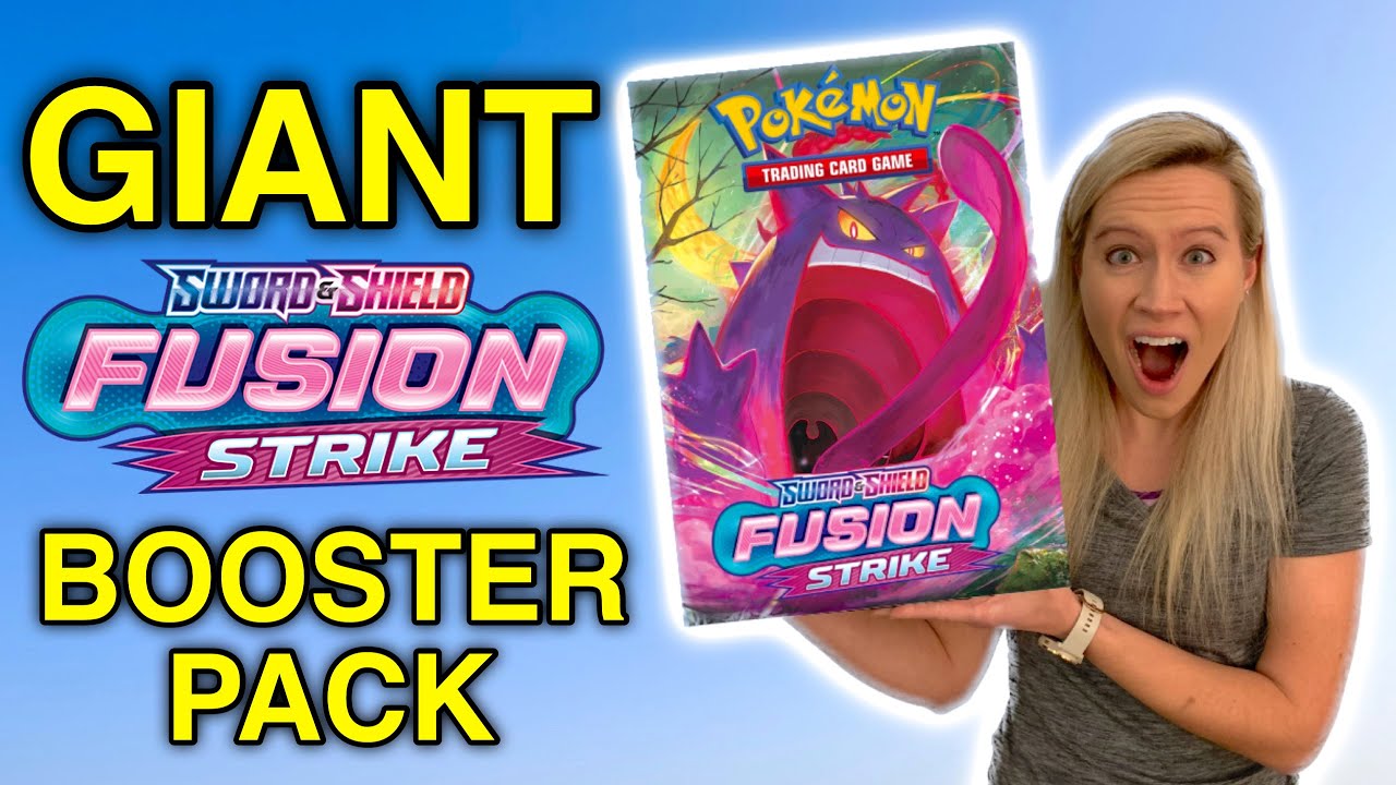 GIANT FUSION STRIKE CUSTOM BOOSTER PACK OPENING!! - YouTube