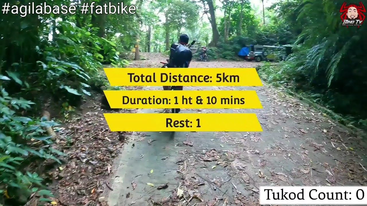Agila Base Revenge via Fatbike | 5km Climb | 7.1% Average Gradient ...