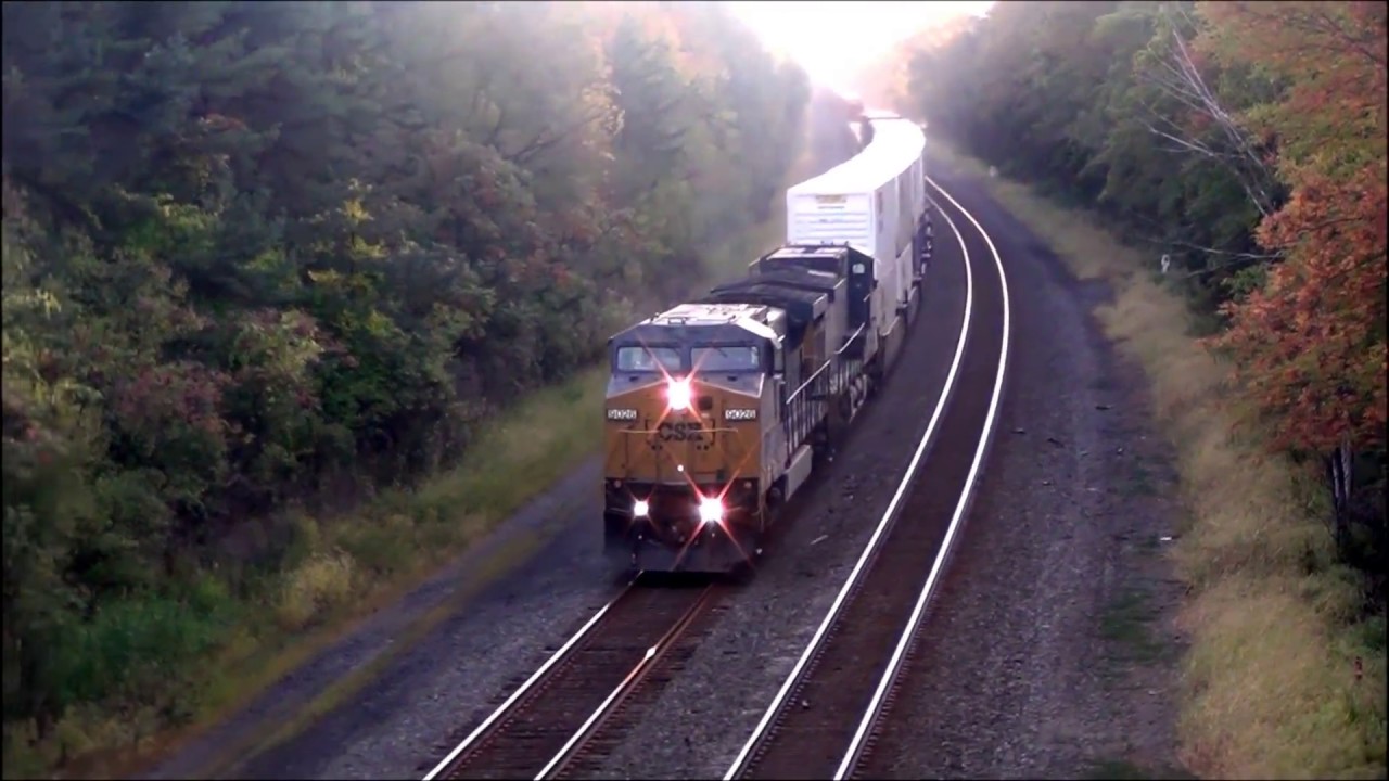 2 Mile Long Train Overhead View - YouTube