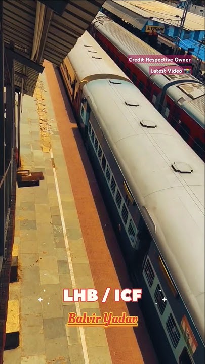 LHB or ICF coach ki life kitni hoti he? | LHB Coach | ICF Coach #shorts #train #youtubeshorts ...