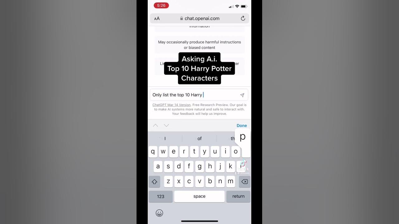 Asking Ai Top 10 Harry Potter Characters ChatGPT shorts harrypotter chatgpt YouTube asking-ai-top-10-harry-potter-characters-chatgpt-shorts-harrypotter-chatgpt-youtube