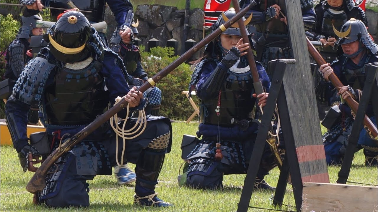 Matchlock Samurai in Action - YouTube