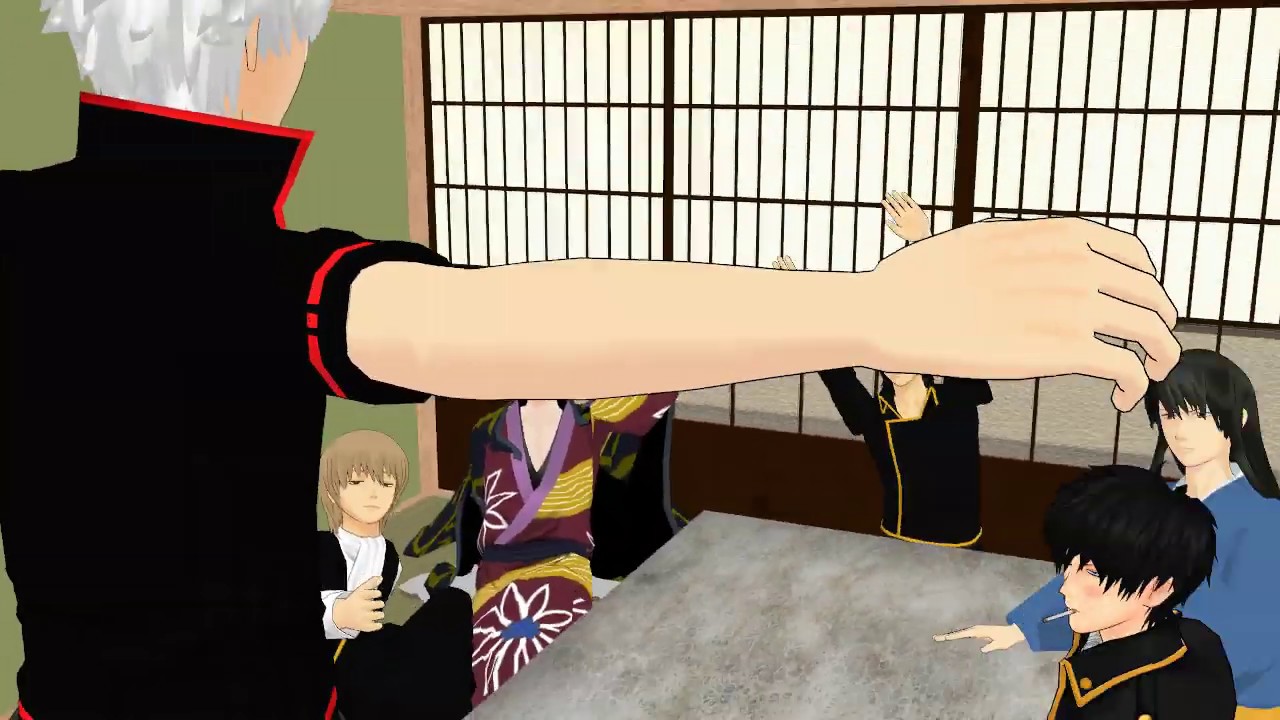 【Gintama】When they become friends each other be like...【MMD】 - YouTube