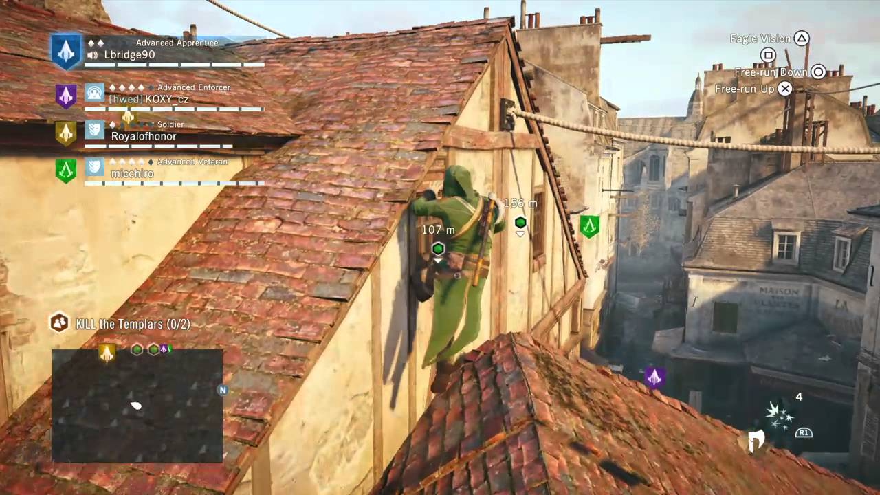 Assassin's Creed Unity CO-OP MULTIPLAYER - YouTube