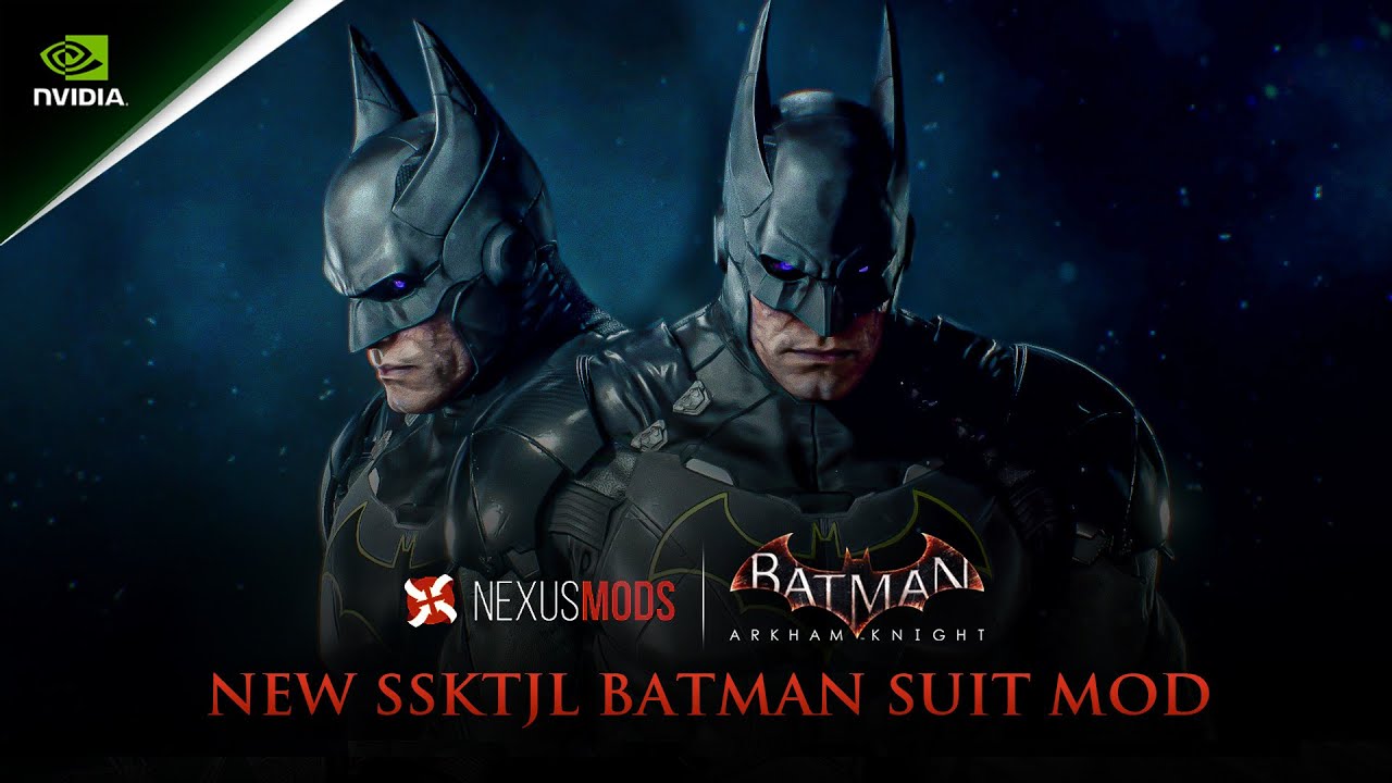 Batman From Ssktjl Mod Showcase Batman Arkham Knight Youtube