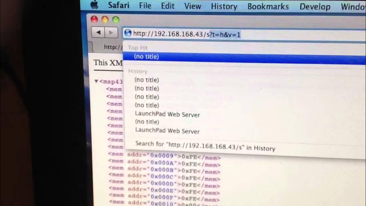 MSP430 LaunchPad Web Server - new features - YouTube