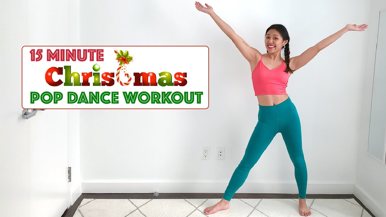 15 Minute Christmas Pop Dance Workout || Beginner Friendly - YouTube