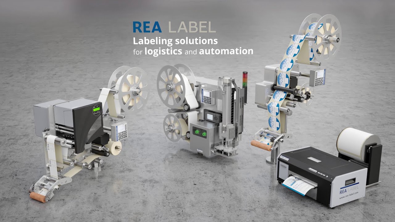 REA LABEL - Labeling Solutions for Logistics and Automation - YouTube