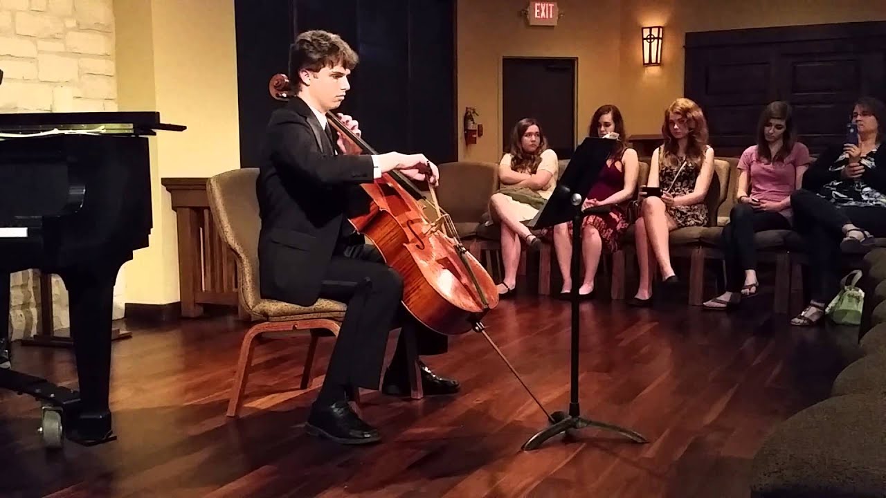 Astor Piazzola - Oblivion Jacob Walthall cello - YouTube
