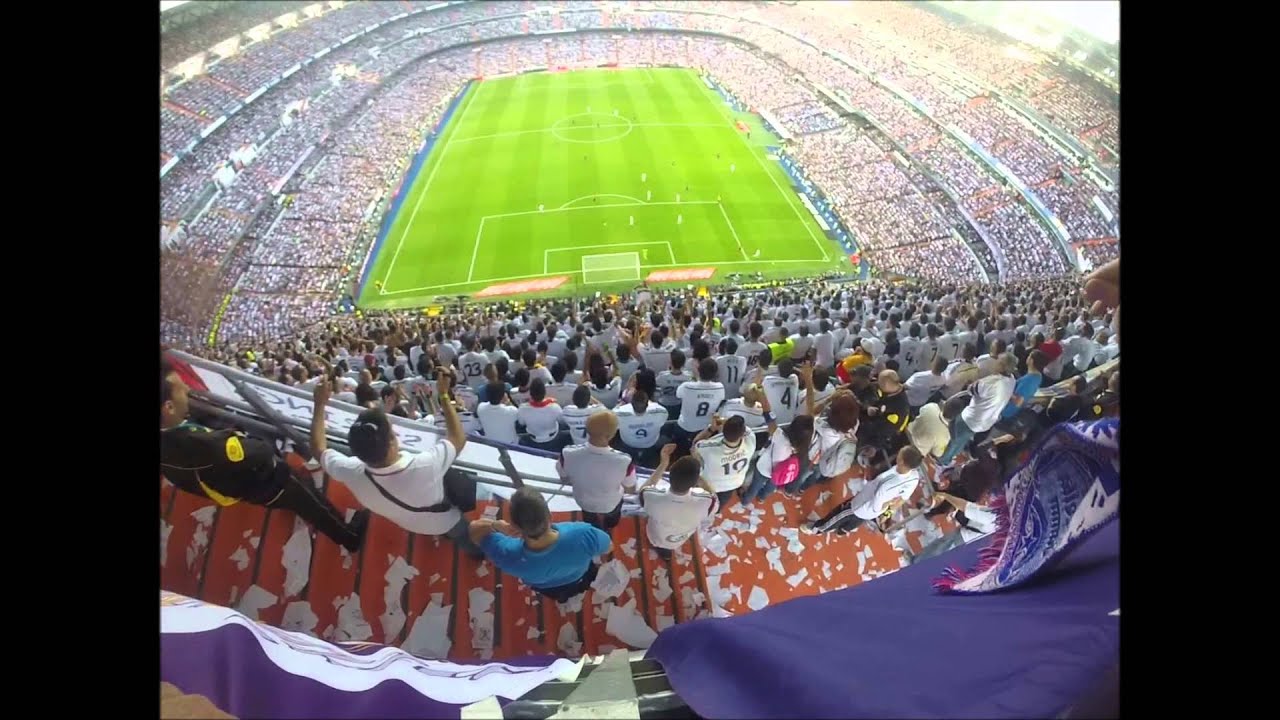 Grada de Animación Fans RMCF - Ya estamos todos aquí - YouTube