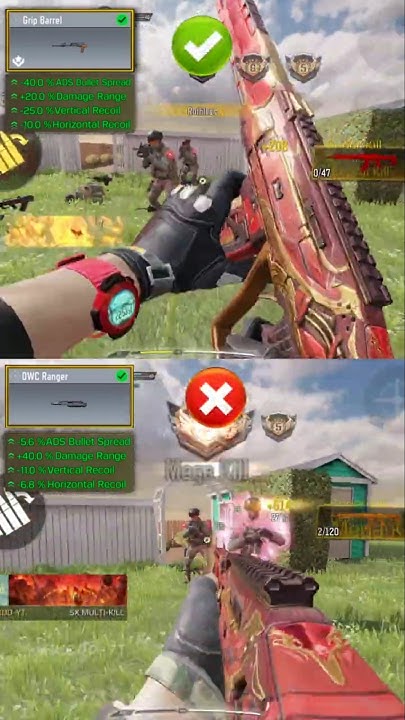 Best AK47 Barrel💪Pro Settings in CODM BR💯🔥 CODMobile🤕CODM Pro Setting #shorts #codmbr #codm #ff ...