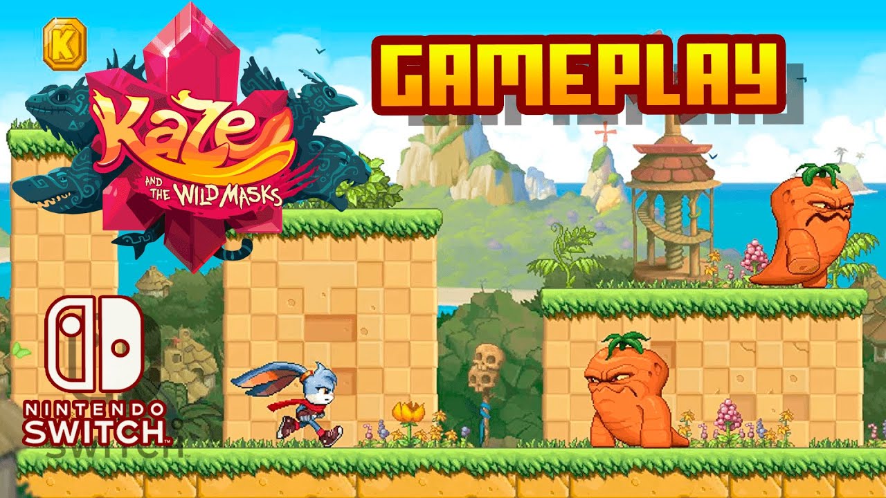 Kaze and the Wild Masks - (Nintendo Switch) - Gameplay - YouTube