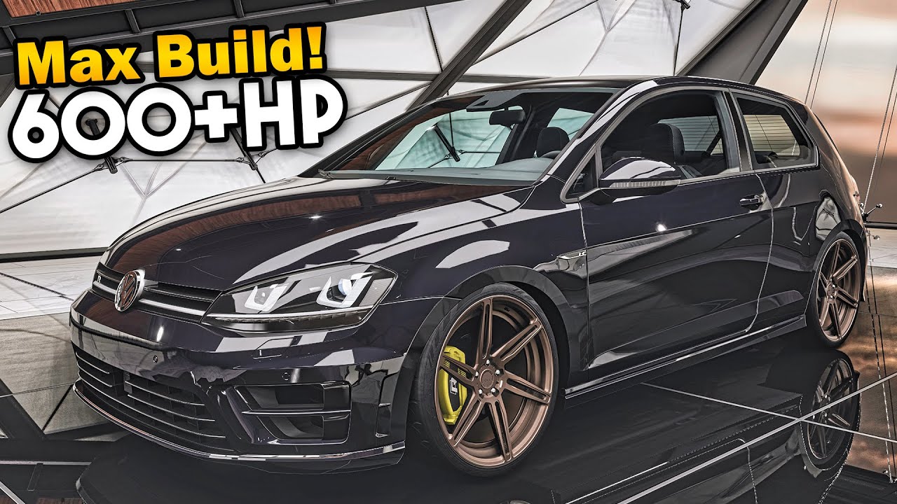 Forza Horizon 5 Car Customization - 2014 Volkswagen Golf 7 R - YouTube