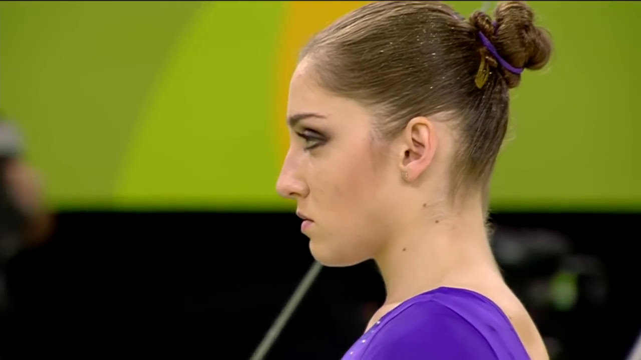 Aliya Mustafina (RUS) Rio 2016 - UB - Individual All-Around Final - YouTube