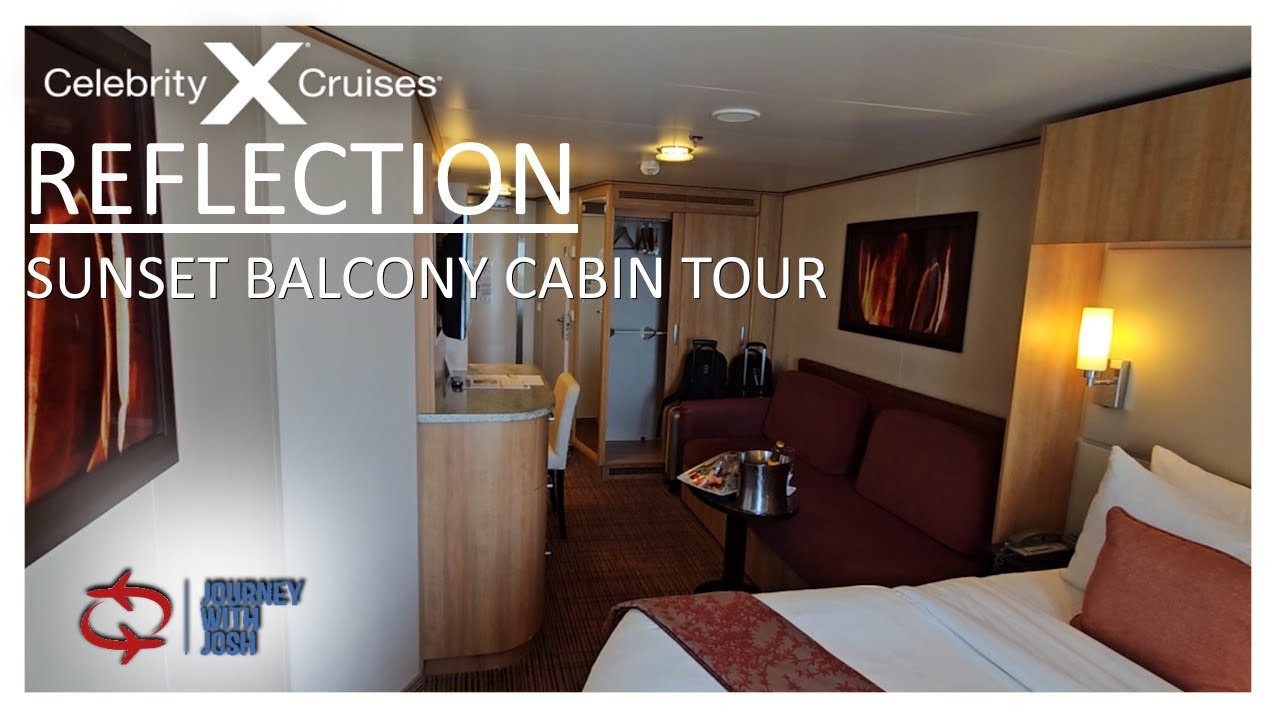 Step Into Luxury: Celebrity Reflection Sunset Balcony Cabin 7317 Tour - YouTube