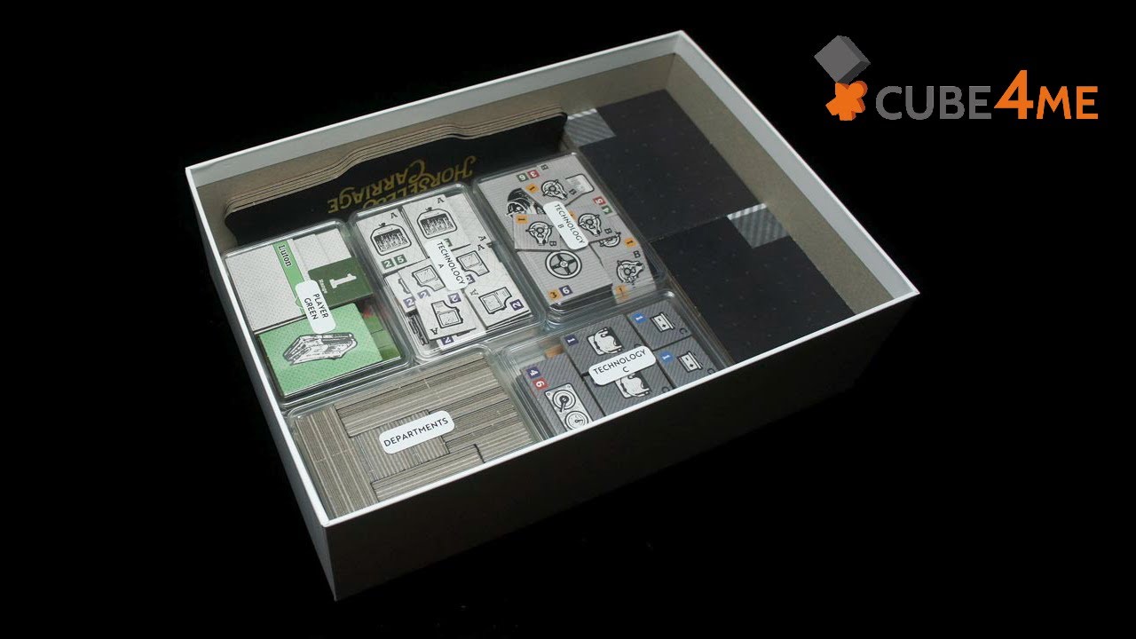 Horseless Carriage with CUBE4ME trays - YouTube