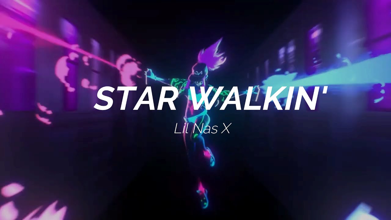 Lil Nas X – STAR WALKIN' (lyrics video) - YouTube