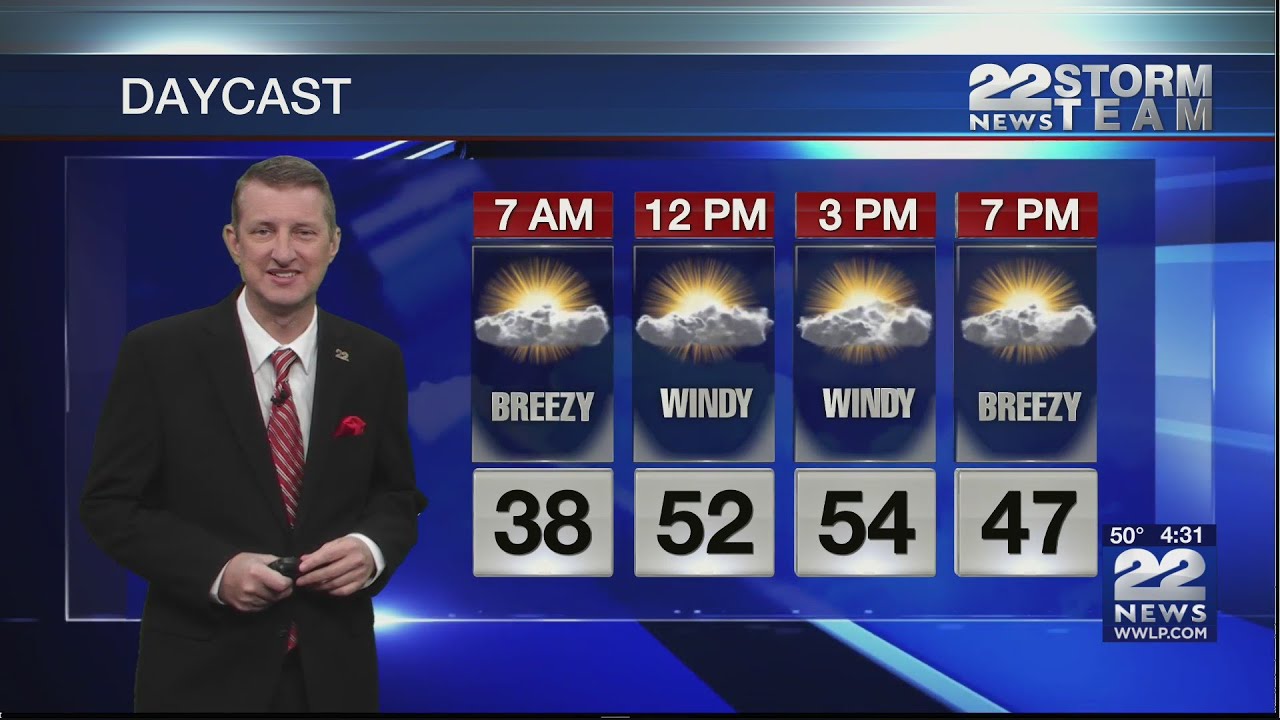 Today’s Springfield MA Weather Forecast - YouTube