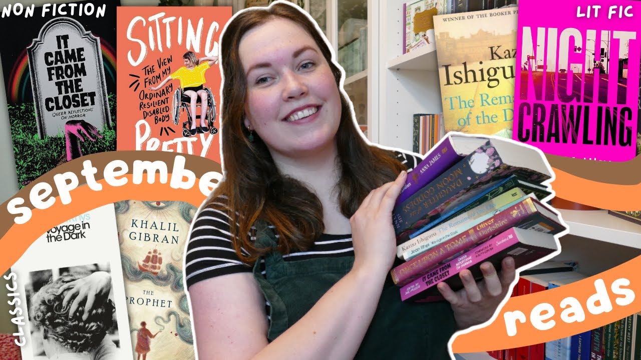 17 books in one month | Reading Wrap Up | lit fic, non fiction, weird ...