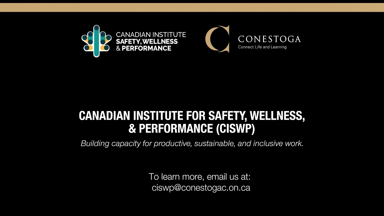 Canadian Institute for Safety, Wellness, & Performance: Launching START ...