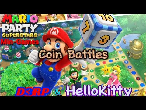 Coin Battles (Mario Party SuperStars) D3RP & HelloKitty - YouTube