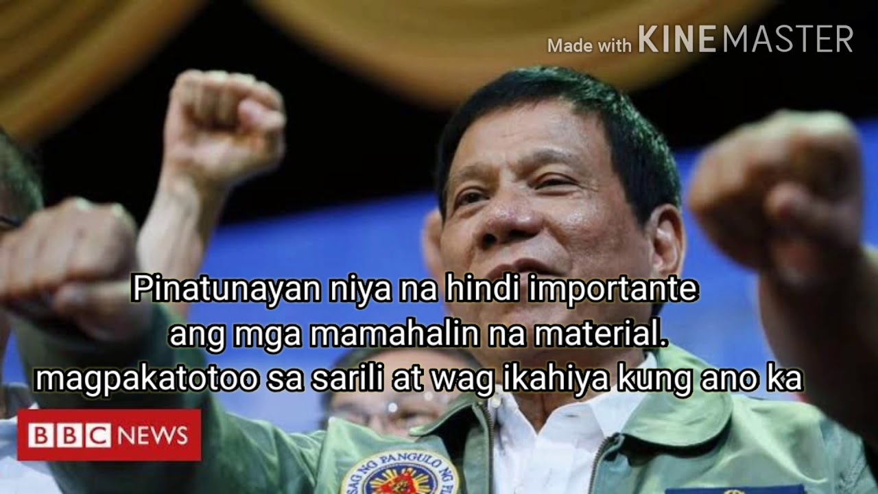 PRESIDENT RODRIGO"Digong" DUTERTE ️ - YouTube