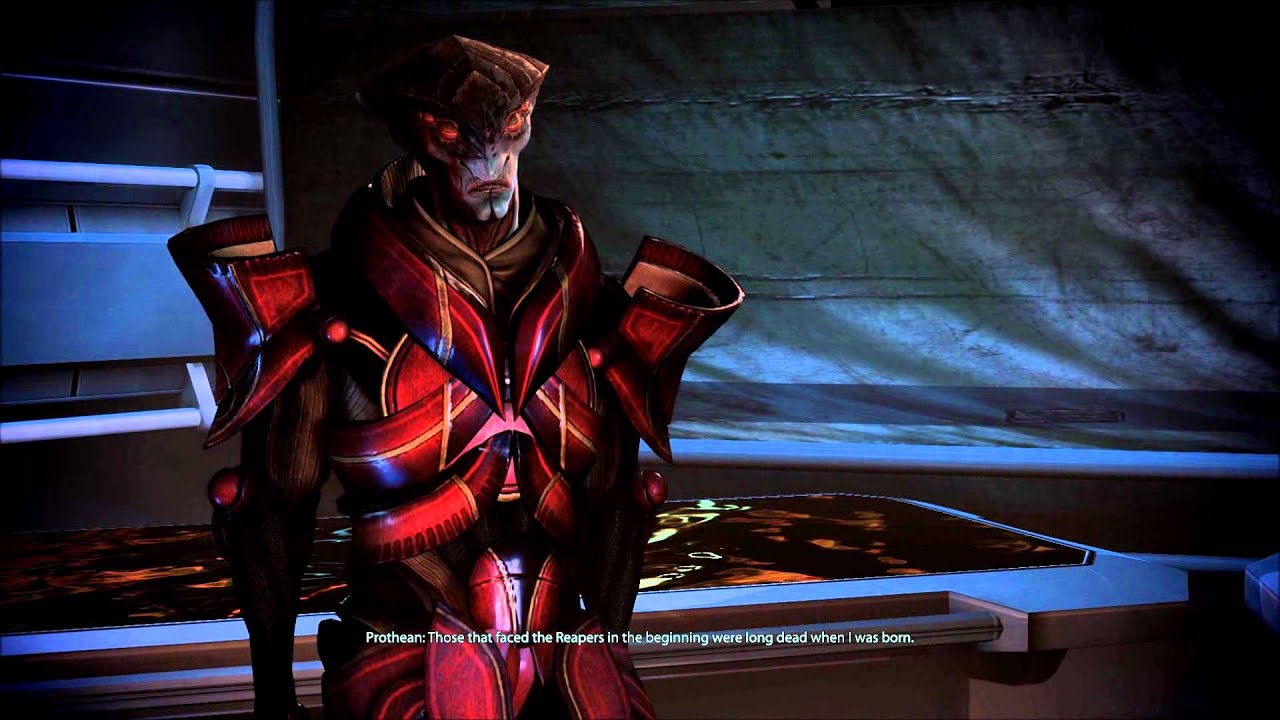 Mass Effect 3 - Prothean Full Cutscene and Conversations 2/2 - YouTube