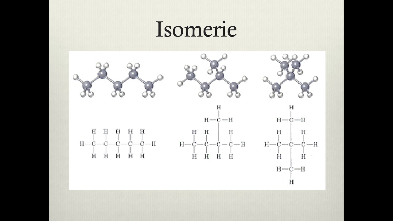 Koolstofchemie - Structuurisomeren - YouTube