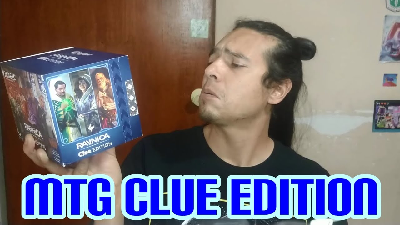 ¿Que puede contener el MTG edición Clue? & Unboxing - YouTube