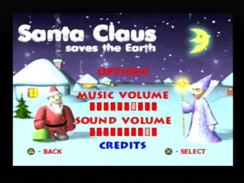 Gameplay Ps1 - Santa Claus Saves the Earth PAL (2002) - YouTube