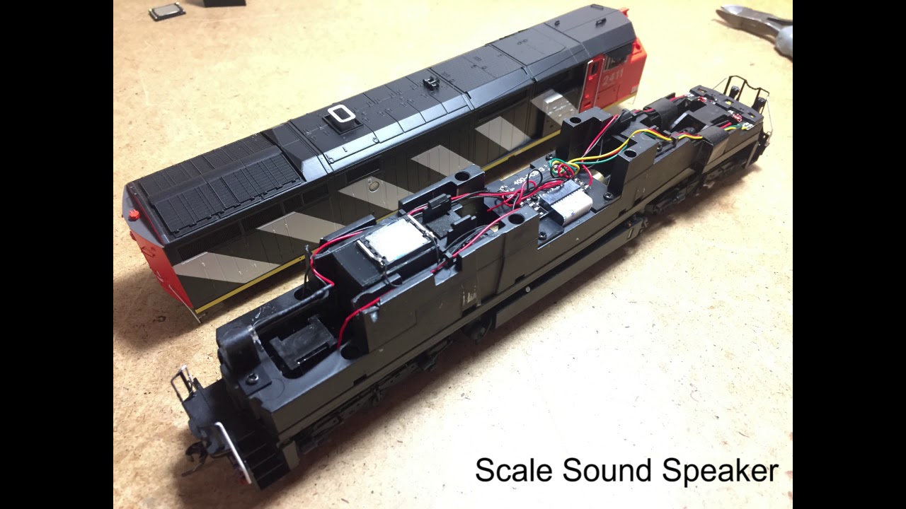 Rapido HO 8-40CM DCC-Sound Speaker Upgrade Comparison by Scale Sound ...