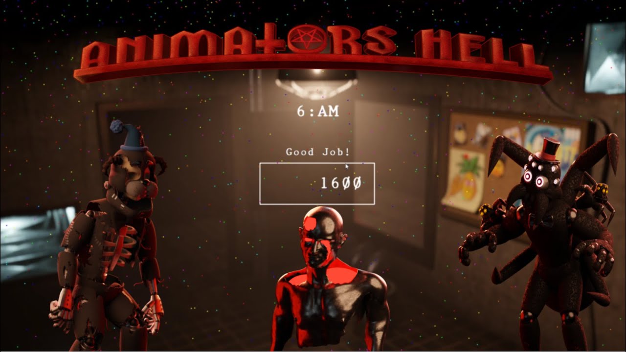 Animators Hell (Demo 1) | S16 w/ 3 Spiders, George, Top Vent Closed ...