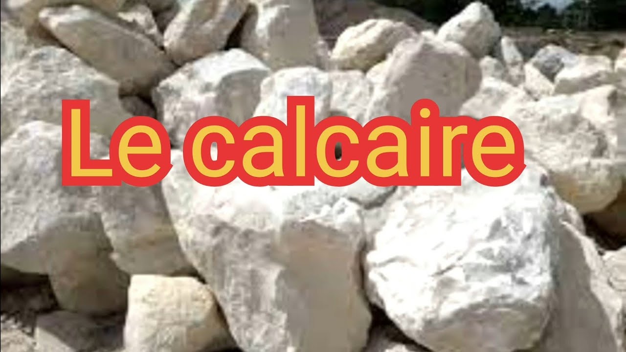 Une roche : Le calcaire - YouTube