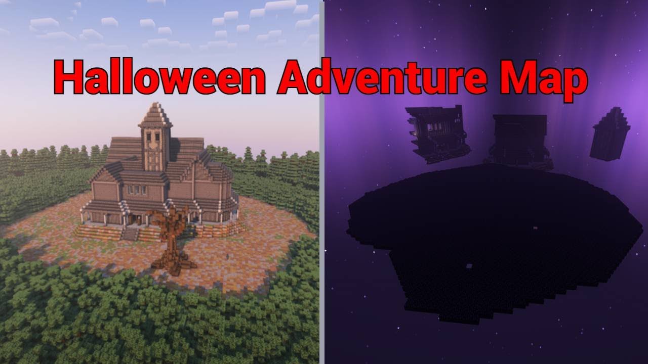 Halloween Adventure Map mit Boss Kampf in Minecraft - YouTube