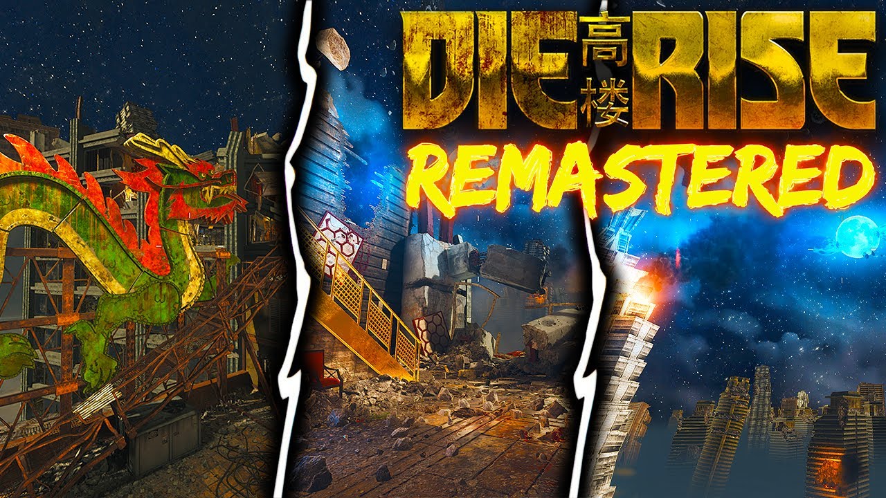 Beating Challenges on DIE RISE REMASTERED (BO3 Custom Zombies) - YouTube