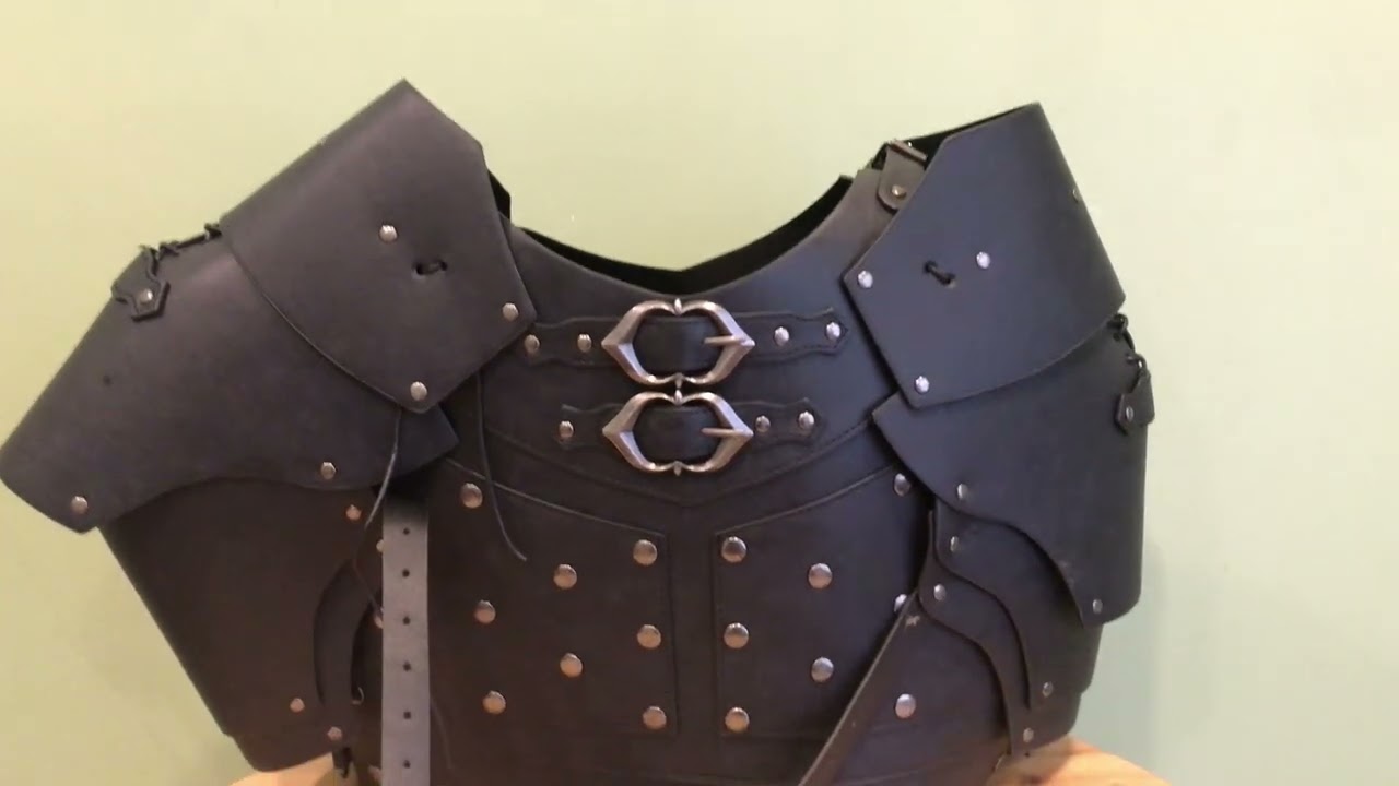 Medieval Chest Armor Medieval Faux Leather Chest Armor - Adjustable ...