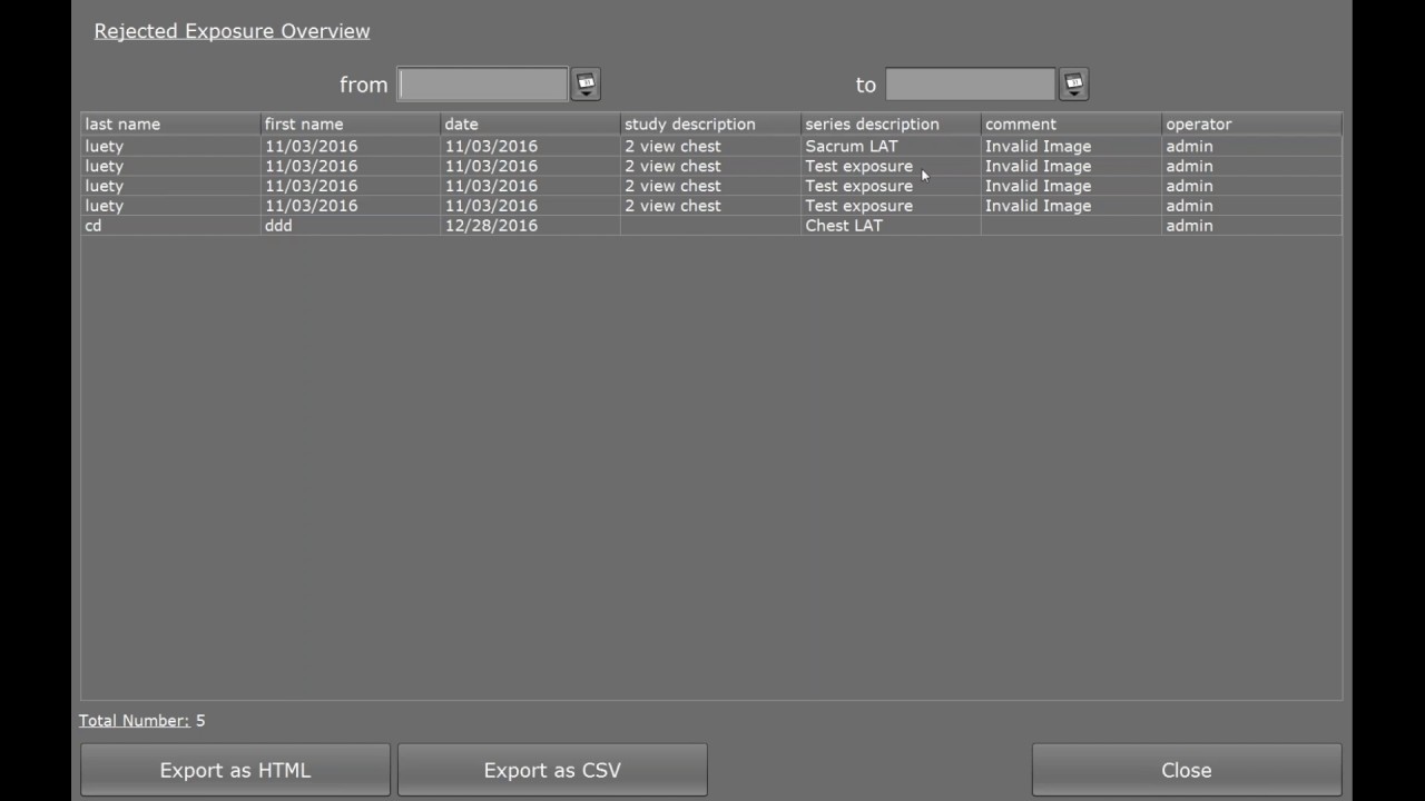 Prime Med Tutorial Repeat Reject Report - YouTube