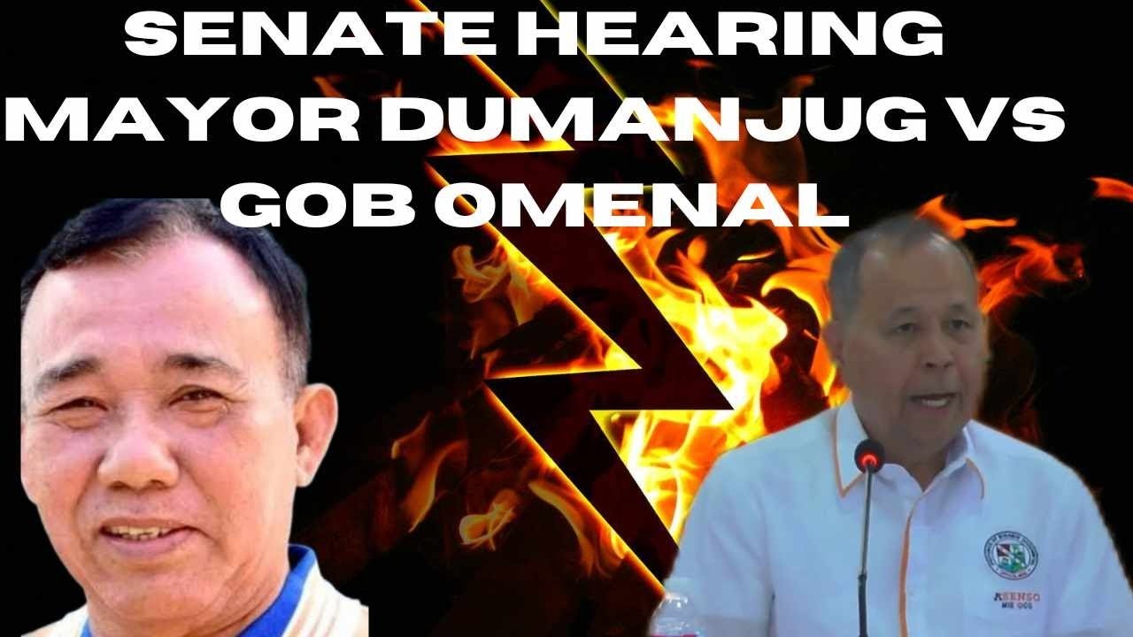 SENATE HEARING MAYOR DUMANJUG VS GOB OMENAL - YouTube
