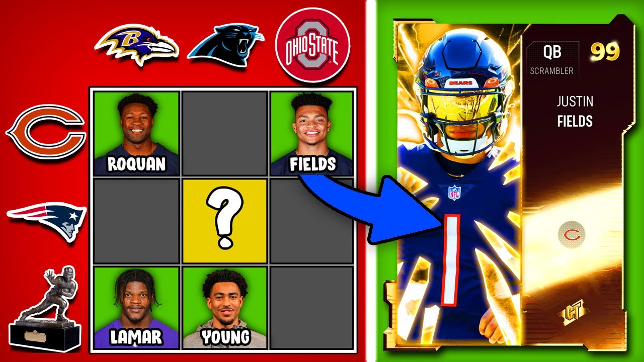 NFL Grids Build My Team! - YouTube