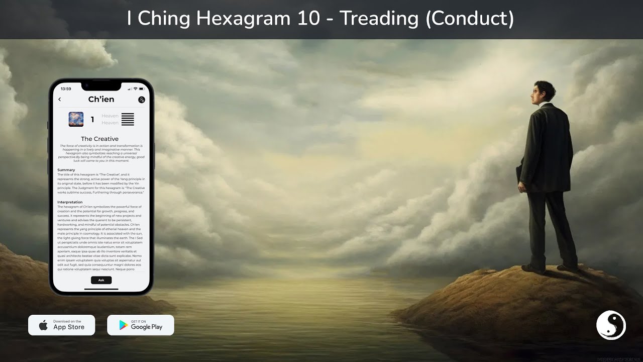 I Ching Hexagram 10 - Treading (Conduct) - YouTube