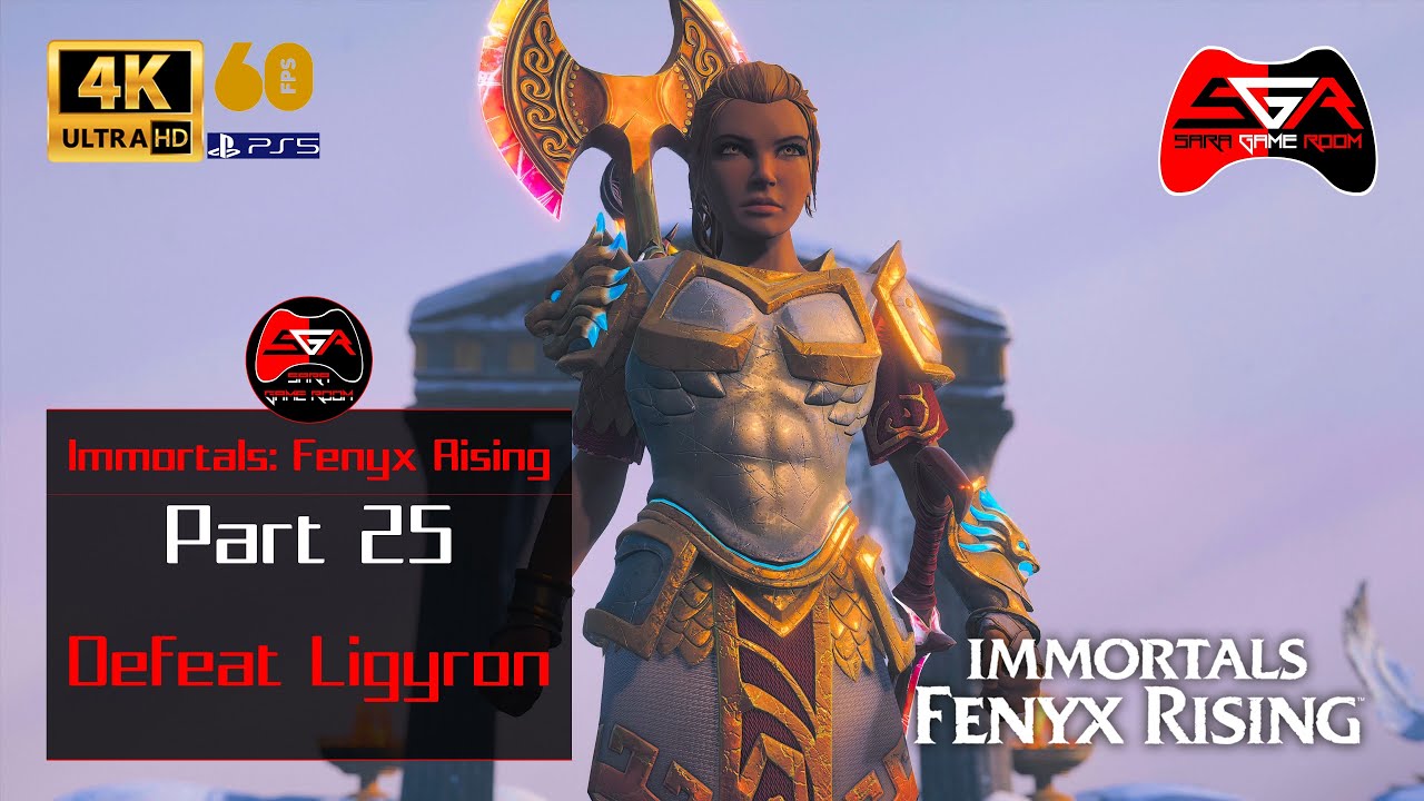 Immortals: Fenyx Rising - Part 25: Defeat Ligyron [PS5 4K UHD 60fps ...