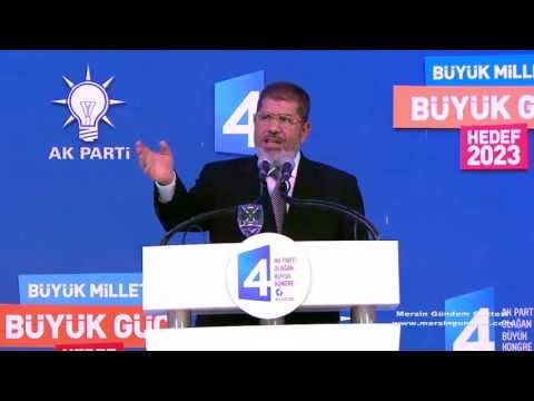 Mısır Cumhurbaşkanı Muhammed Mursi Ak Parti 4 kongresine katıldı.30.09.21012