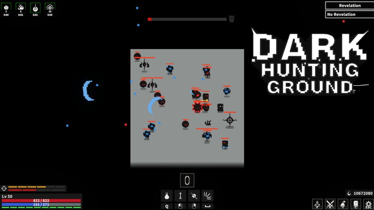 This Minimalistic ARPG is COOL | Dark Hunting Ground - YouTube