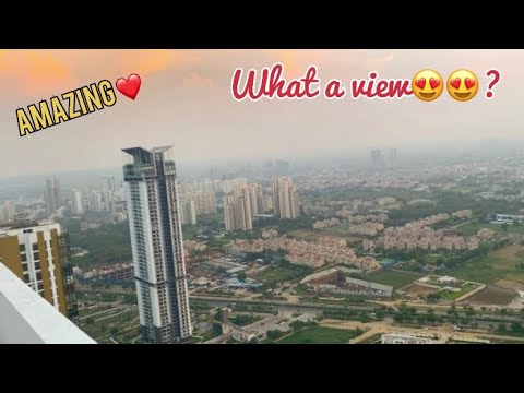 AMAZING VIEW FROM THE GURGAON TALLEST BUILDING 😍🔥|| - YouTube