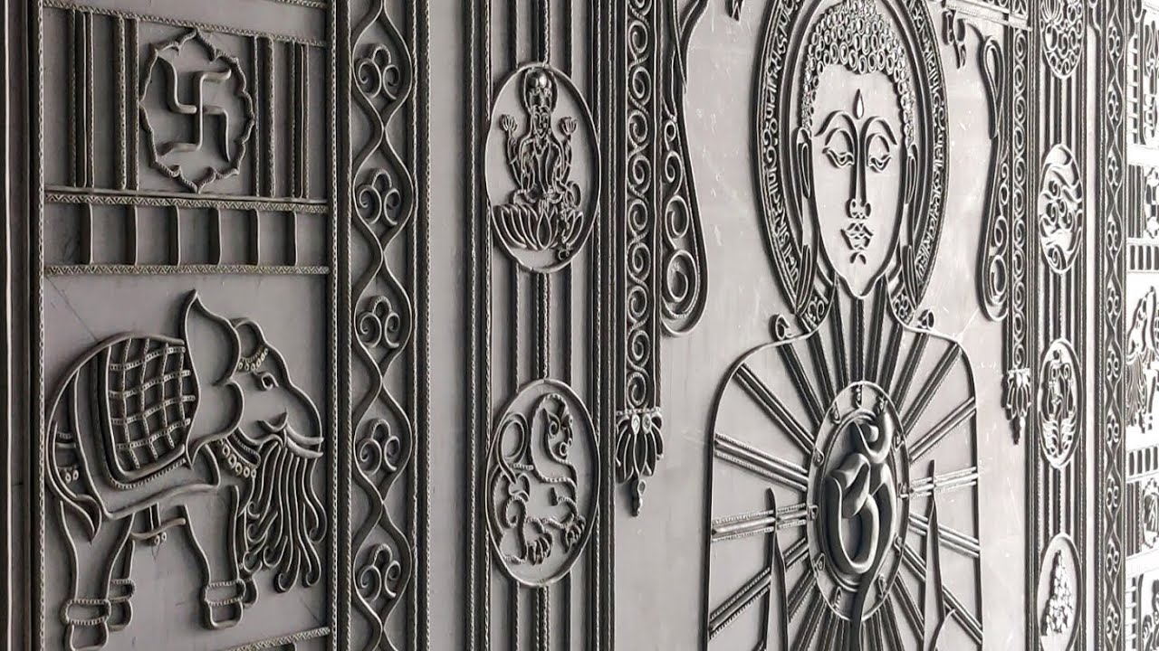 Mudwork Reveal | Concept Based Lippan Art by RI•RAYS | DHARMA SANGAM II ...