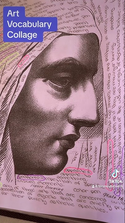 Art Vocabulary Collage - YouTube