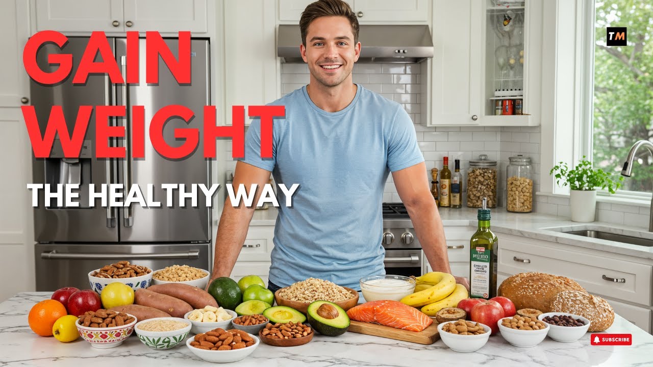 10 Healthy Foods I Eat to Gain Weight the Healthy Way - YouTube