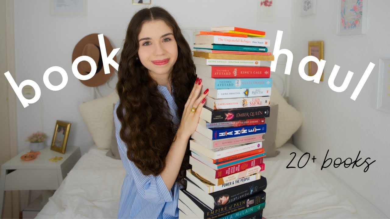 MASSIVE BOOK HAUL | 20+ BOOKS - YouTube